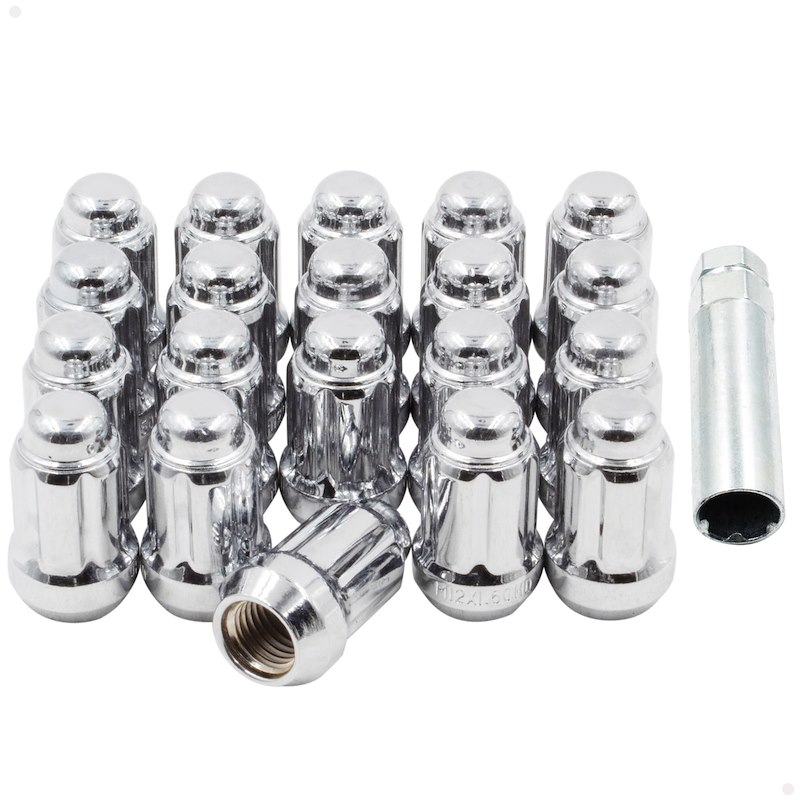 Coyote Wheel Accessories 64K545 Wheel Lug Nut Kit M12x1.5 for 5 Lug ...